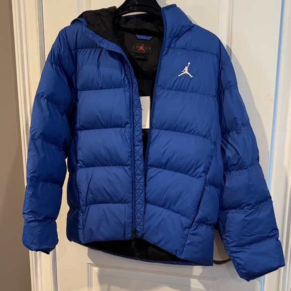 Jordan | Jackets & Coats | Nike Jordan Royal Blue Puffer Coat | Poshmark